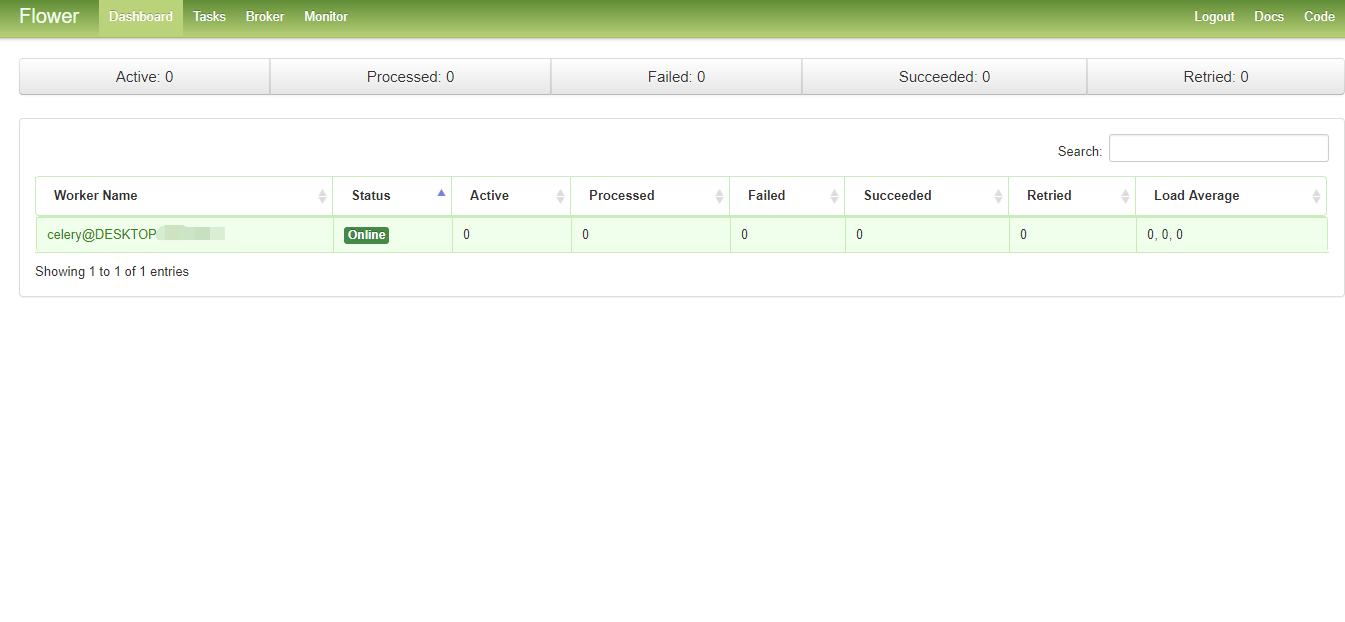 Django中配置redis缓存与celery异步队列 | 无人之岛